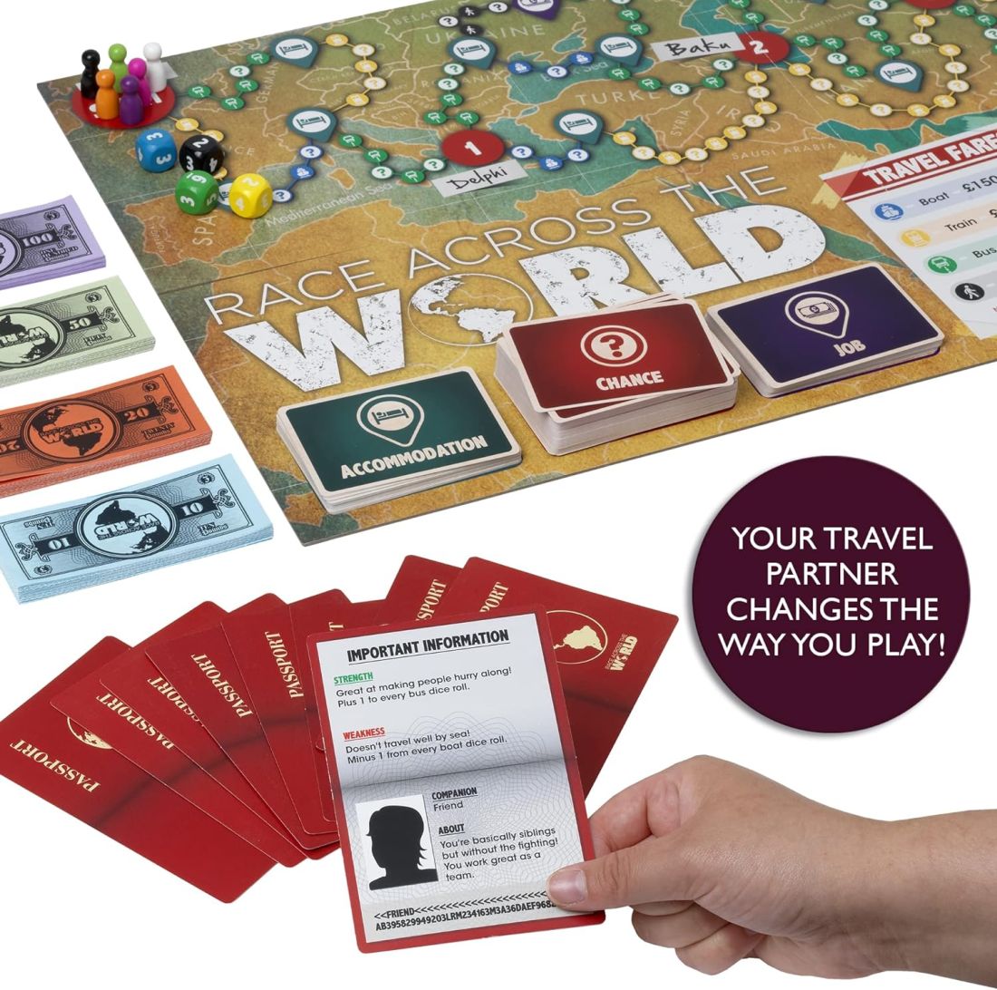 Race Across the World Board Game Review - What's Good to Play